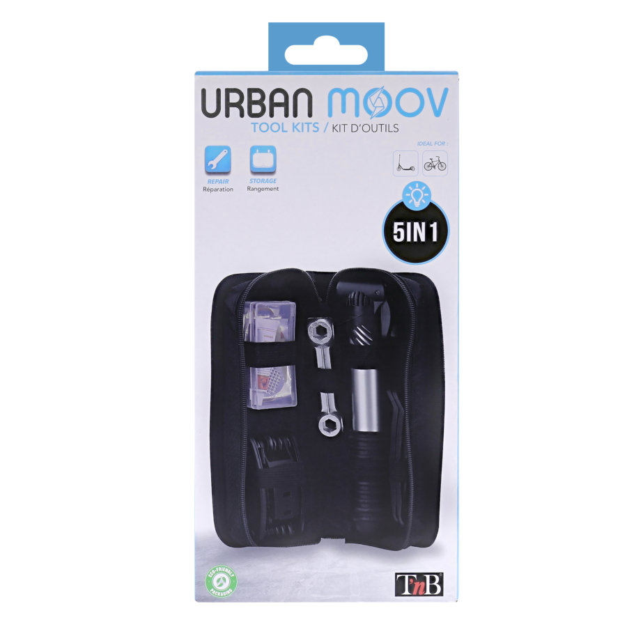 Kit d'outils vélo et trottinette URBAN MOOV : Auto5.be