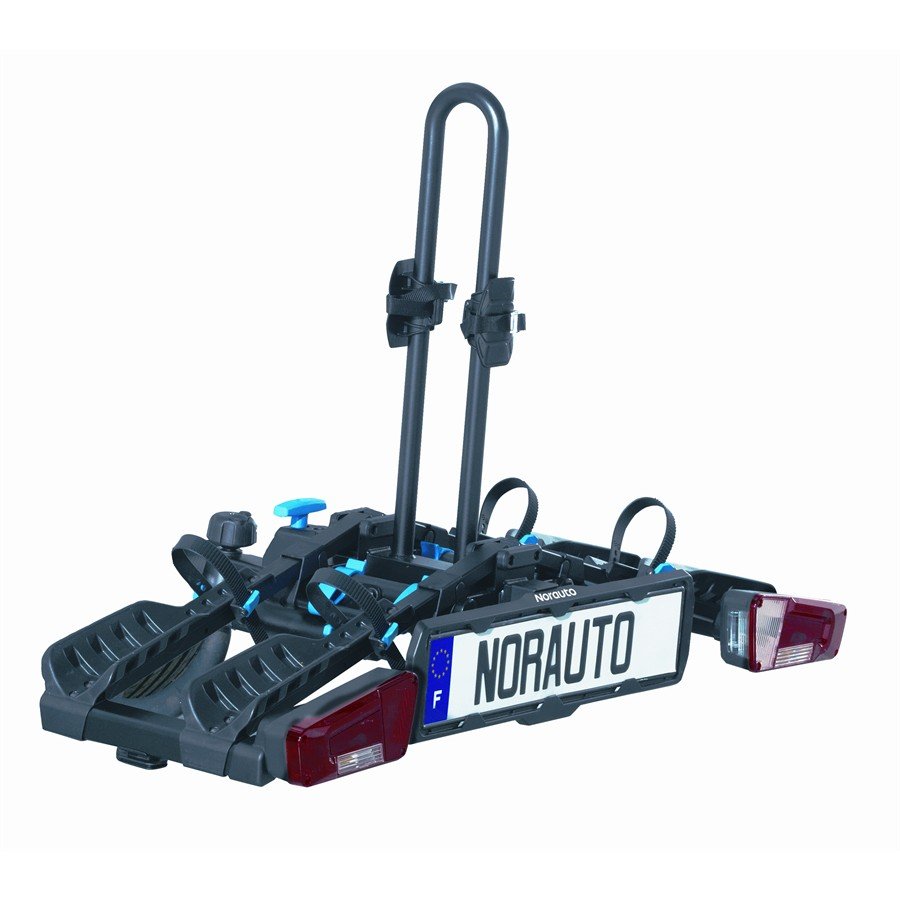 Porte-vélos d´attelage plate-forme NORAUTO Rapidbike 2P Flex pour 2 ...