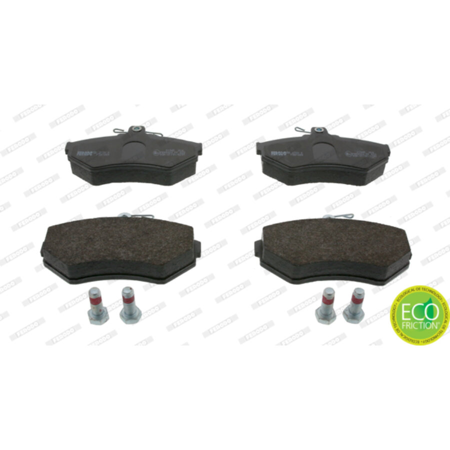 4 plaquettes de frein FERODO FDB1289 : Auto5.be